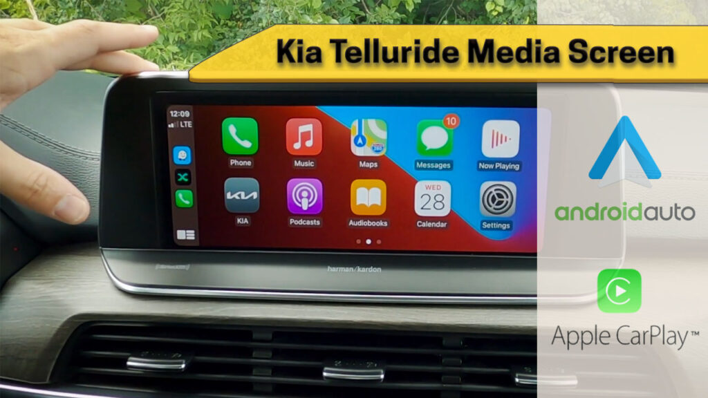 2022 Kia Telluride Media Screen | Set up Android Auto, Apple Car Play ...