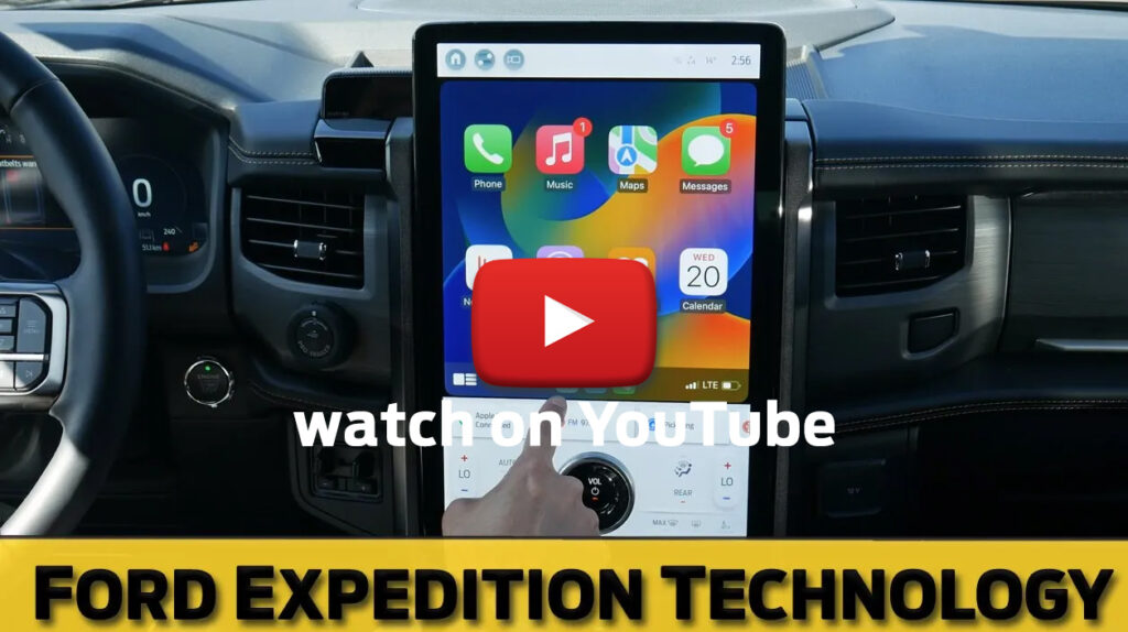 Ford Expedition Media Screen (2022 - 2024 models)